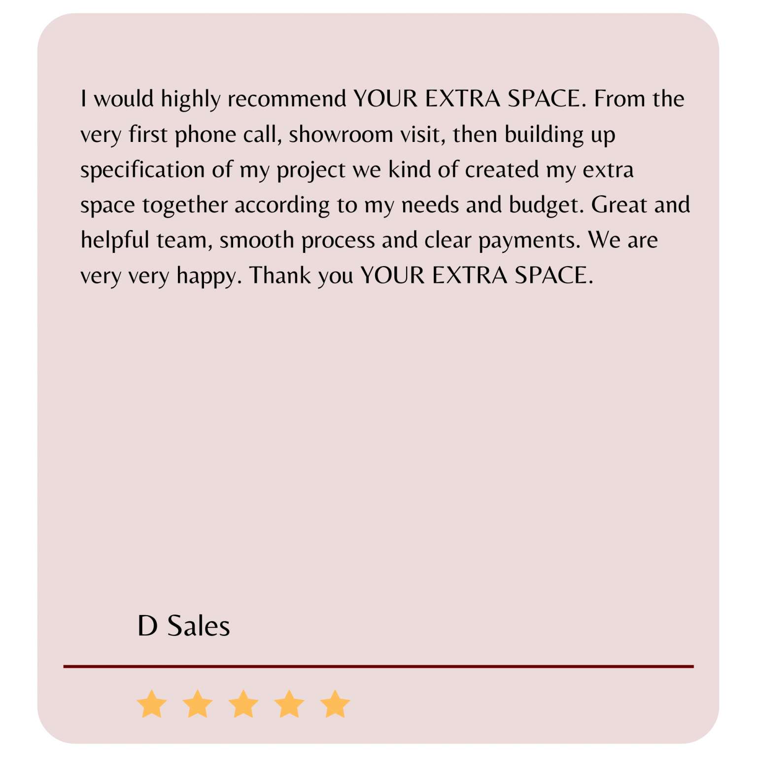 Your Extra Space | Contact Us Today To Get Free 3D Quotation